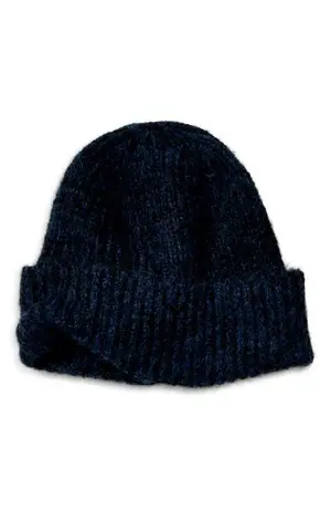 Free People Frostline Beanie - Navy