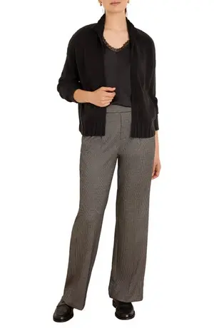 NIC+ZOE Tremont Wide Leg Tweed Pants