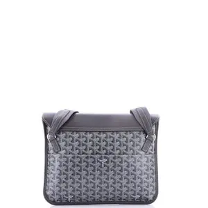 Goyard Coursier Messenger Bag Coated Canvas And Leather