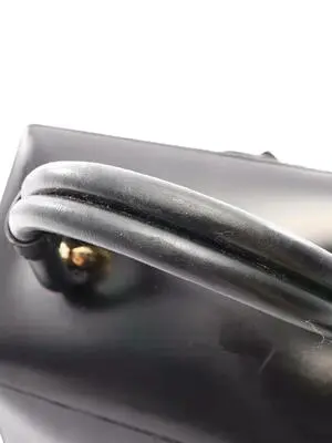 Loewe 1970-1980 Leather Anagram Vanity Bag