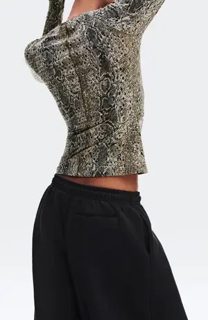On X Zendaya Oversize Sweatpants - Black