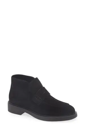 GIANVITO ROSSI Leather Chukka Boot - Black
