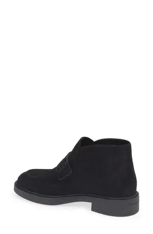 GIANVITO ROSSI Leather Chukka Boot - Black