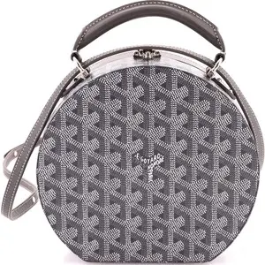 Goyard Alto Hatbox Bag Coated Canvas - Grey