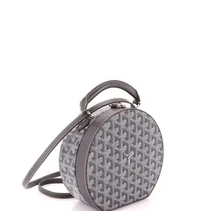 Goyard Alto Hatbox Bag Coated Canvas - Grey