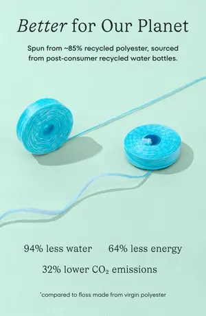 COCOLAB Cocofloss Refillable Frosty Dental Floss