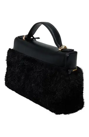 Aldo Amburr Faux Fur Crossbody Bag