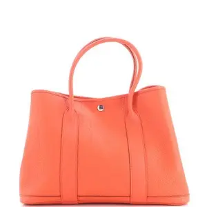 Hermès Garden Party Tote Leather 36 - Red