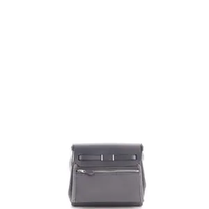 Hermès Herbag Zip Toile And Leather 20