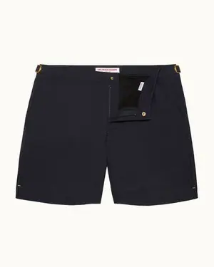 Orlebar Brown Bulldog Silk Swim Shorts - Night Iris