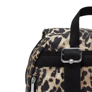 KIPLING City Pocket Small Printed Backpack - Wild Leopard