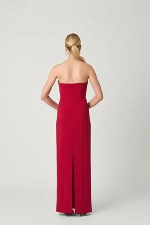 Shoshanna Stretch Crepe Midnight Brielle Dress