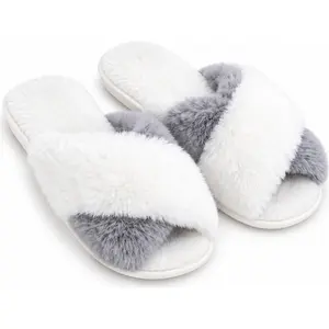 WRAPPED IN A CLOUD The Cloud Slipper - Silver/white