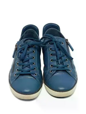 LOUIS VUITTON Damier Lace-up Sneakers