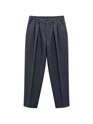 BE ABLE Dominique Pinstriped Trousers - Blue