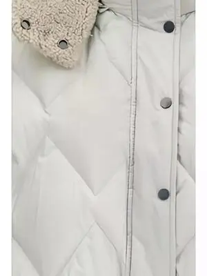 Brunello Cucinelli Padded Shearling-trim Gilet