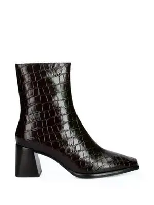 Jeffrey Campbell Sherpal 2 Croc-effect Ankle Boots