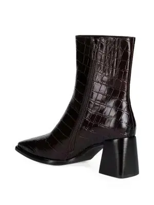 Jeffrey Campbell Sherpal 2 Croc-effect Ankle Boots