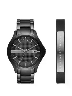 Armani Exchange Link-bracelet 46mm Watch - Black