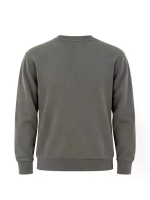 Armani Exchange Logo-embroidered Crew-neck Sweatshirt