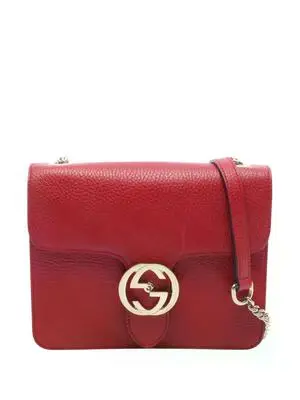Gucci 2016-2026 Small Dollar Calfskin Interlocking G Crossbody Bag