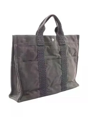 Hermès 20th Century Canvas Herline Mm Tote Bag