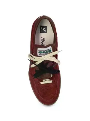 VEJA X Magliano Amarante Panenka Suede Sneakers - Red