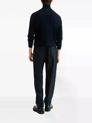 Agnona Ribbed-trim Turtleneck T-shirt