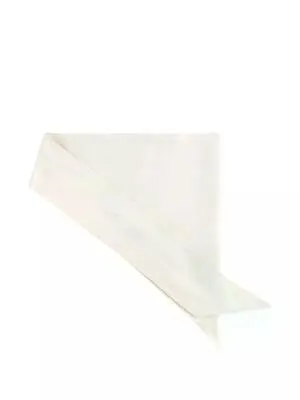 Carven Pointed-tips Scarf - Neutrals