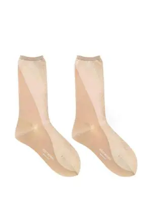 Issey Miyake Hands Of Lover Abstract-pattern Socks