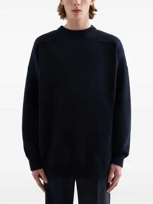 JIL SANDER Wool-blend Crew-neck Sweater