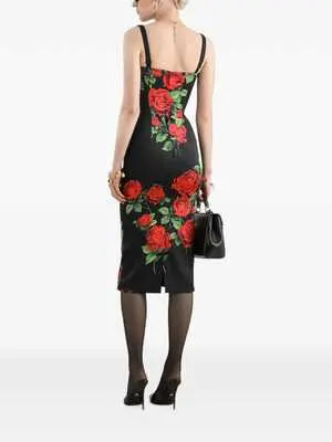 Dolce & Gabbana Printed Midi Dress