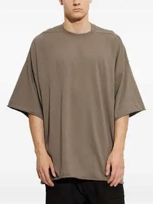 Rick Owens Raw-edge Hem T-shirt