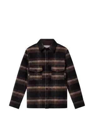 Isabel Marant Étoile Marant Kervon Check Wool-blend Overshirt - Multicolor