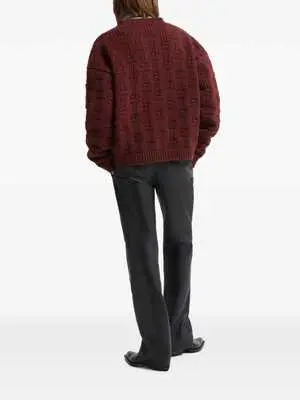 Marni Leather Trousers With Embroidered Inserts