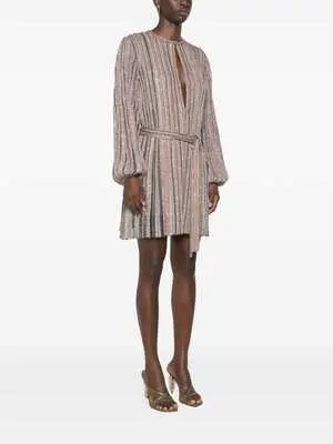 Missoni Striped Sequin Mini Dress