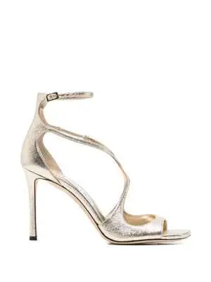 JIMMY CHOO Azia 95 Sandals - Silver