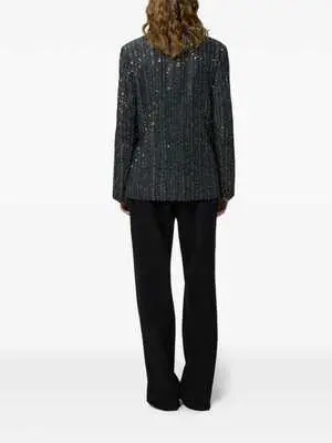 Missoni Striped Sequin Bomber Jacket