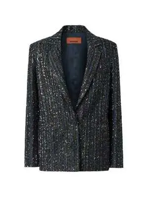 Missoni Striped Sequin Bomber Jacket - Multicolor