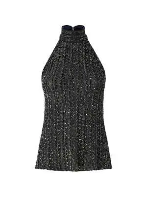 Missoni Sequin Halter Top - Multicolor