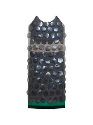 Marni Mother-of-pearl Sequin Midi Dress - Blue