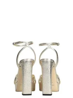 JIMMY CHOO Kove 120 Block-heel Sandals