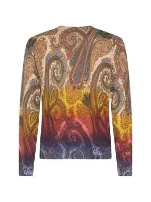 Etro Paisley Print Sweater - Multicolor