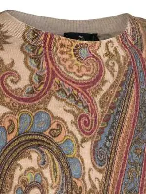 Etro Paisley Print Sweater - Multicolor
