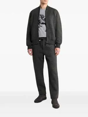 Etro Jacquard Bomber Jacket With Arnica Motif