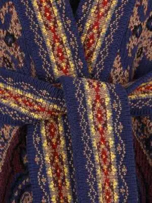 Etro Paisley-print Jacket - Blue