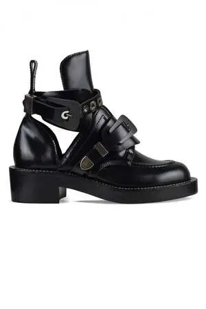 Balenciaga Boots Ceinture - Black