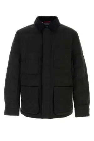 Junya Watanabe Polyester X Mammut Down Jacket - Black