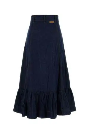 Zimmermann Denim Aster Skirt