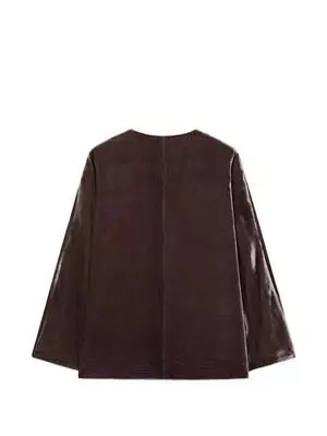 Shanghai Tang Statement Beaded Floral-embroidered Jacket - Red